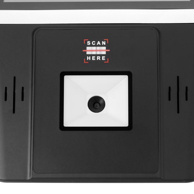 Windows10 self-service pos terminal hardware QR scan price checker