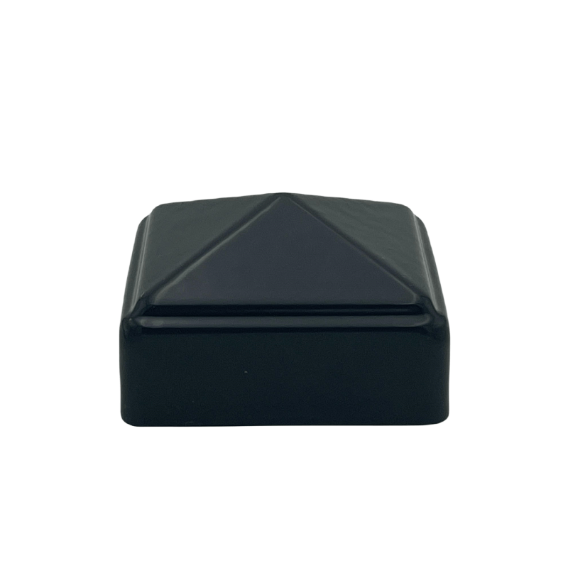 Aluminium Pyramid Caps for 2x2 Wood Post, Black Color Powder Coated for ...