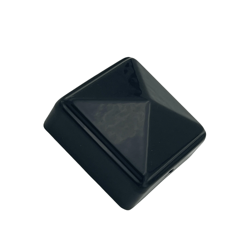 Aluminium Pyramid Caps for 2x2 Wood Post, Black Color Powder Coated for ...