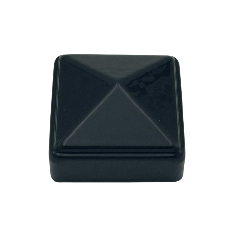 Aluminium Pyramid Caps for 2x2 Wood Post, Black Color Powder Coated for ...