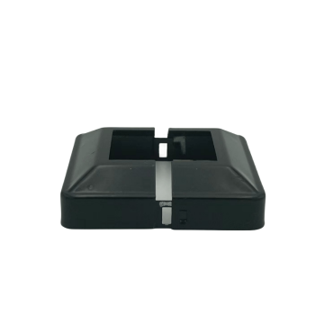 Galvanized Metal Post Base Cover for 4x4 Square Fence Post Cap Combinable