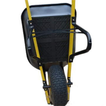 Wheel Barrow WH8430P, 7 cu.ft 100L Plastic Tray, With 16"X6.50-8 ...
