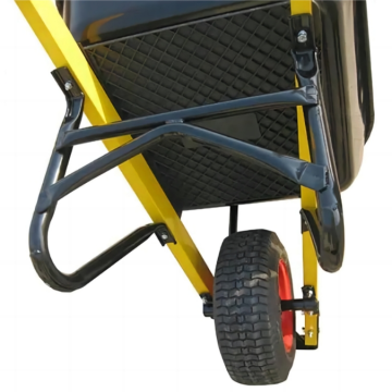 Wheel Barrow WH8430, 7 cu.ft 100L Steel Tray, With 16"X6.50-8 Pneumatic ...