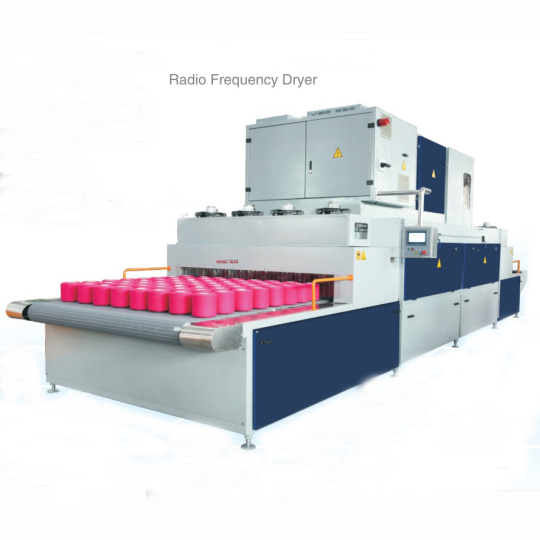 RADIO FREQUENCY PACKAGE YARN DRYER