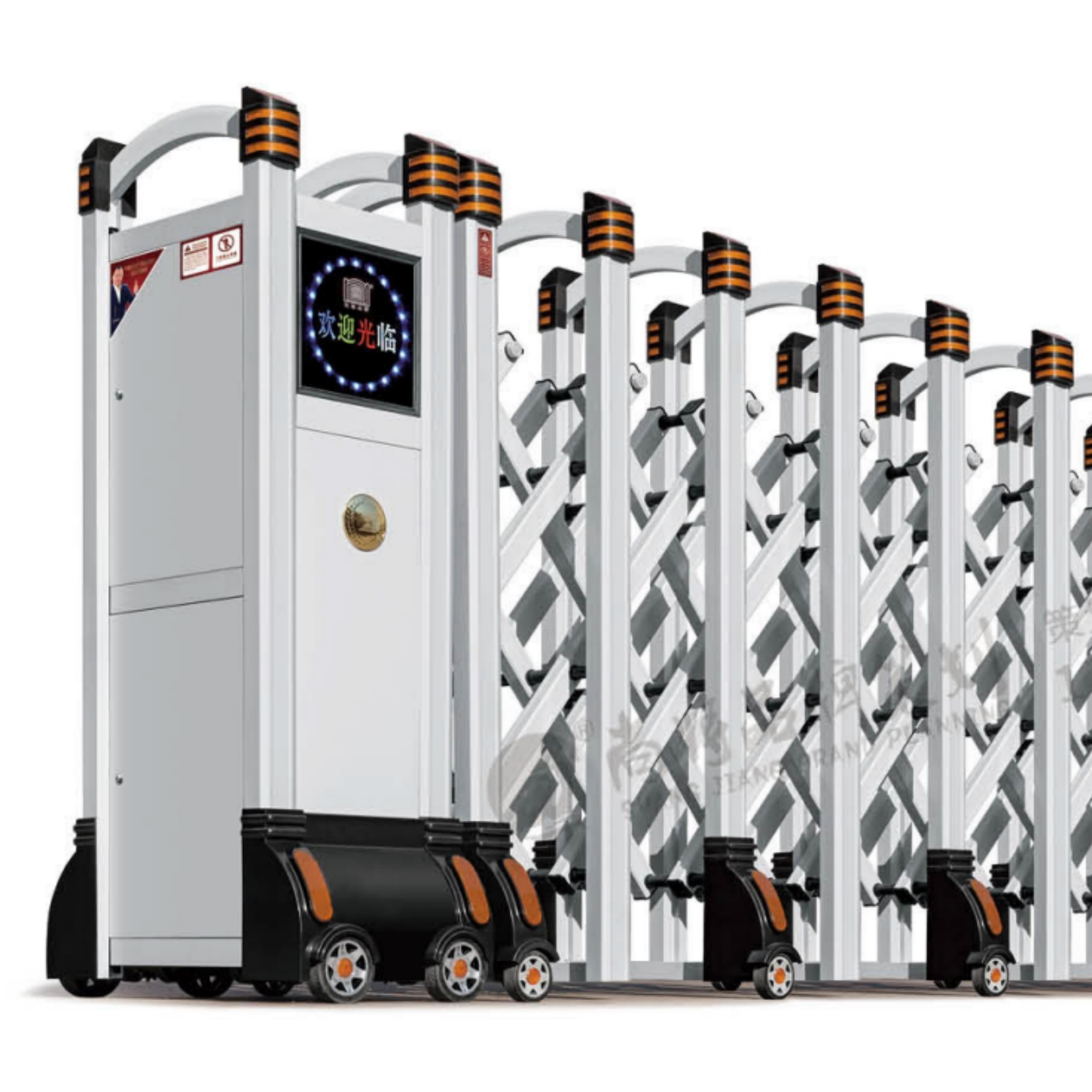 stainless steel construction site school factory trackless remote ...