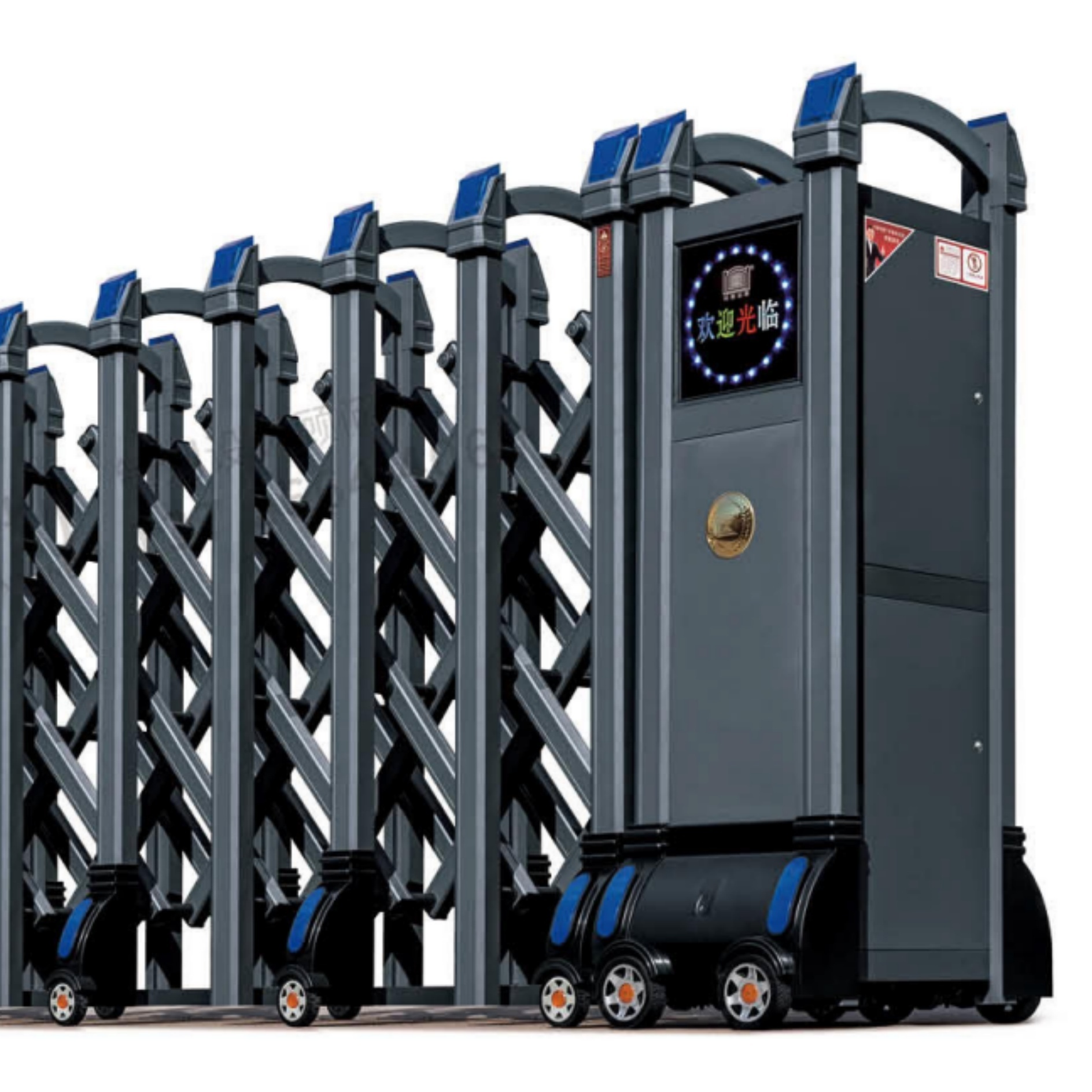stainless steel construction site school factory trackless remote ...
