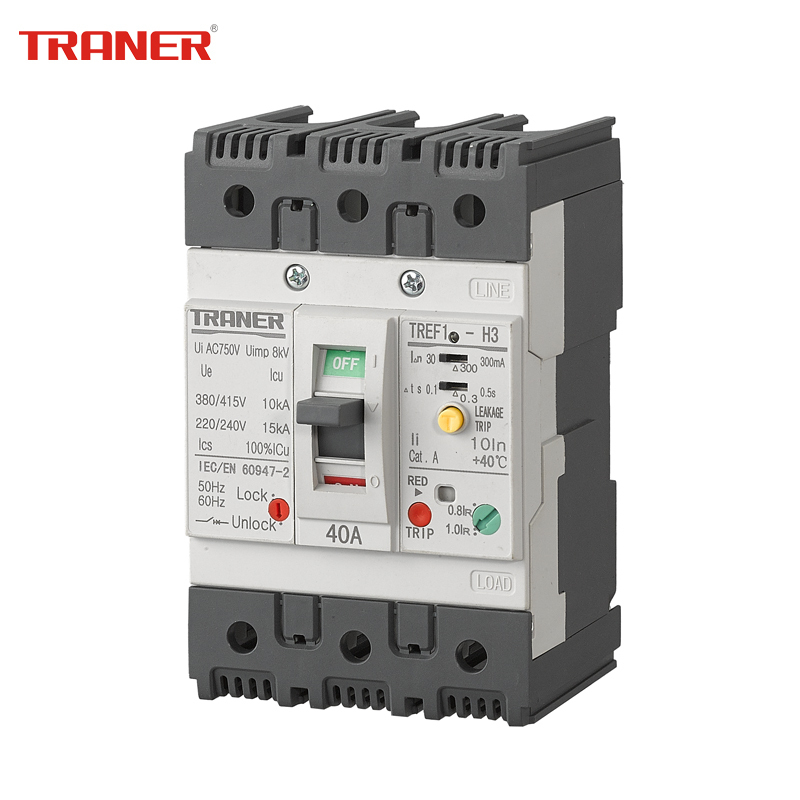 TREF1-63 Earth Leakage Breaker(ELCB 3 Phase) 63F/3P 15A-63A