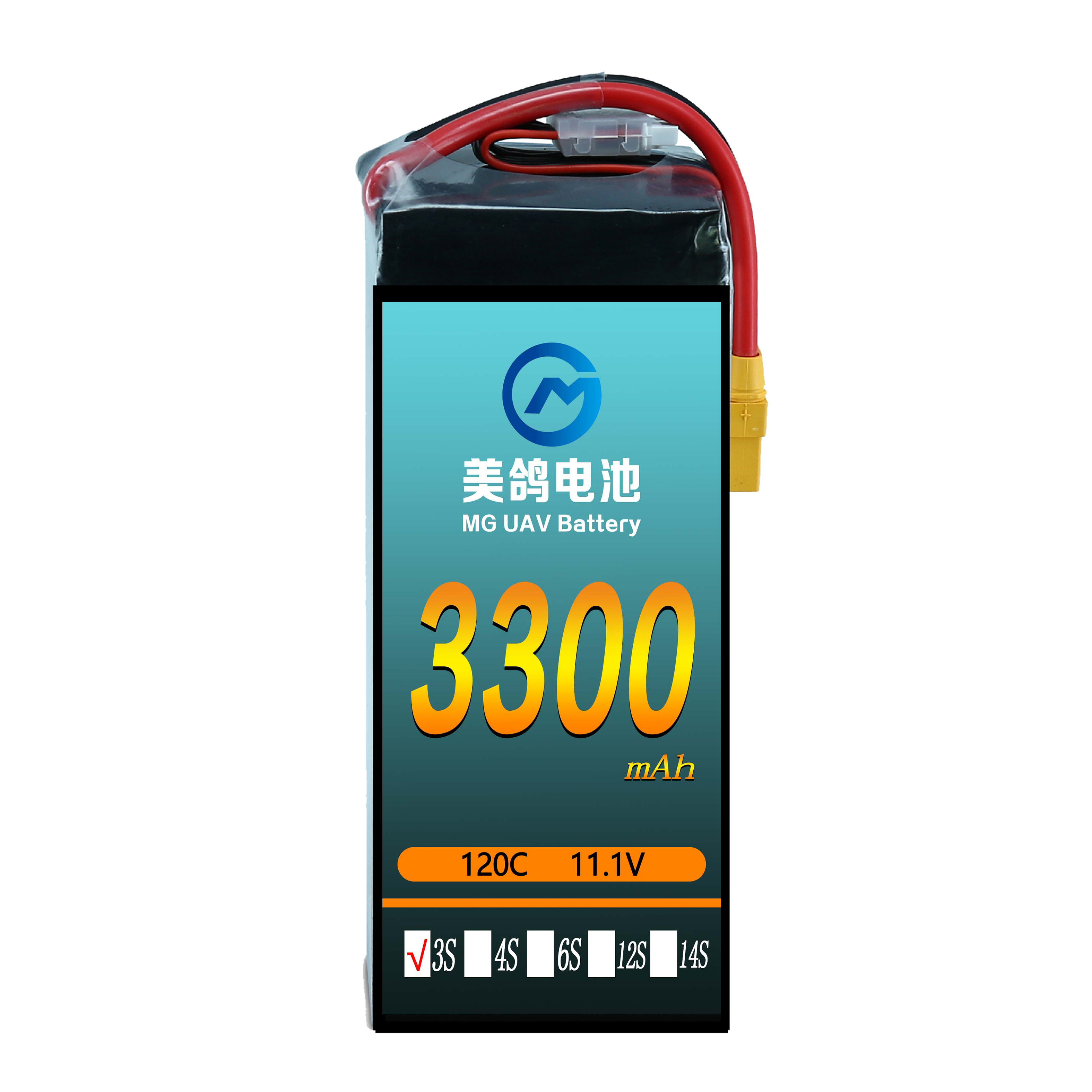 Lithium Batteries 3300mAh 3S 120C High Discharge Electric Drone Battery ...