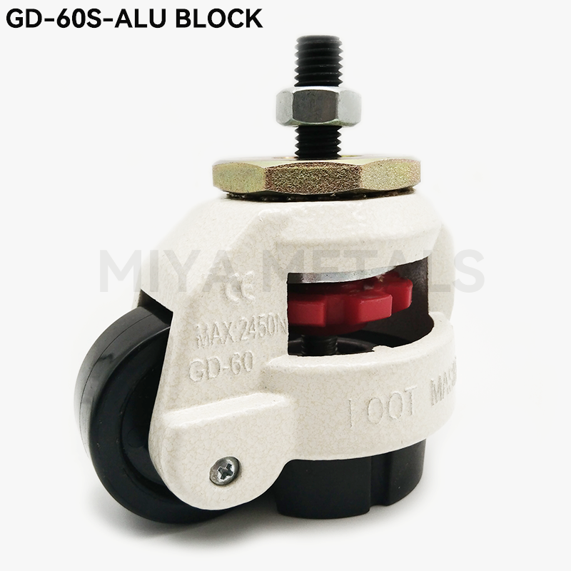 GD60S foot master casters for fixture tables
