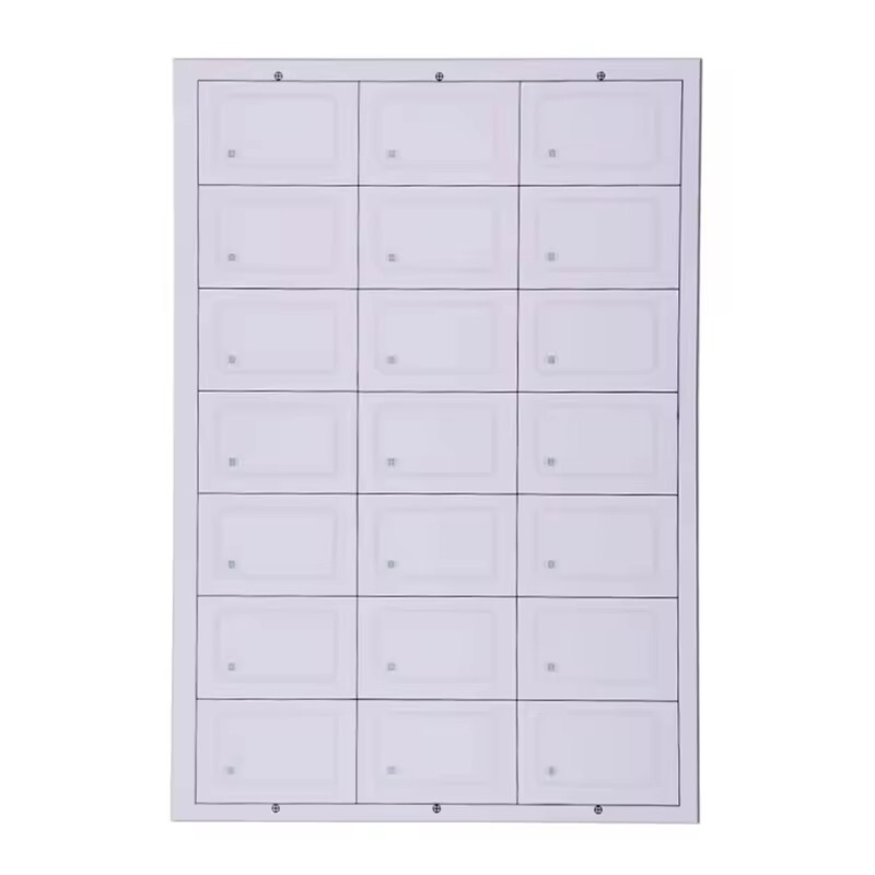 NFC Prelam sheets, Recycled PVC card inlay, RPVC Mifare Prelams, Dual ...