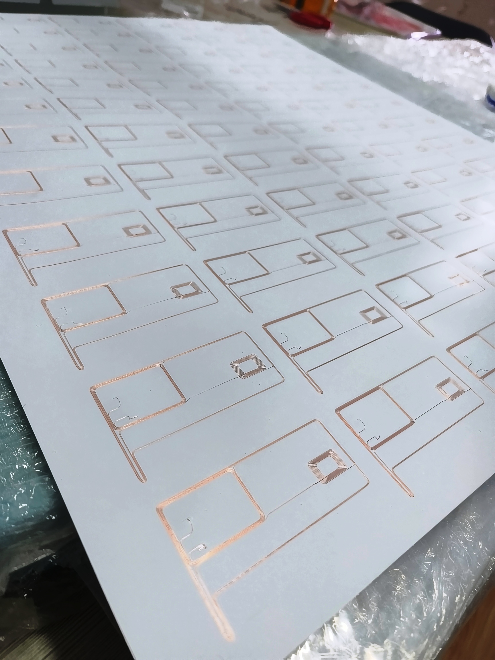 Recyled PVC Prelam Sheet, Proximity LF inlay, Contactless Card Inlay ...