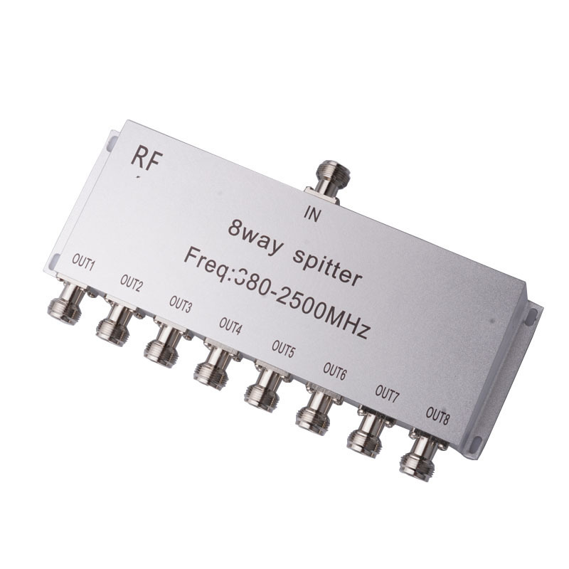 380-2500Mhz power splitter 8 way