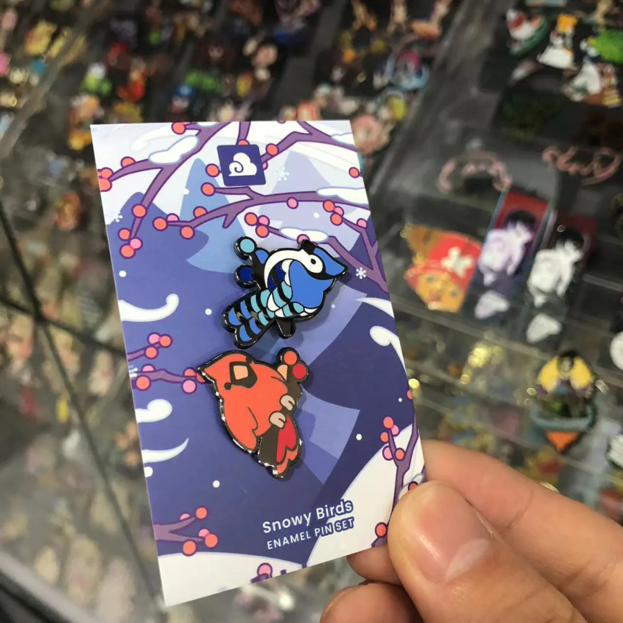 Custom Your Enamel Lapel Pins Backing Cards Low MOQ