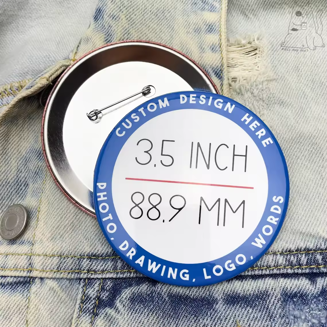 button badges design