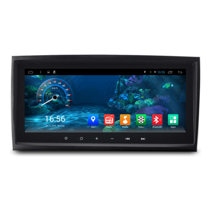 8.8" Android Headunit Autoradio Head Unit Car Stereo GPS for Mercedes ...