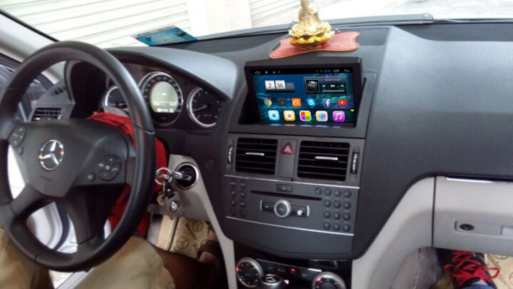 8.8" Android Autoradio Headunit Head Unit Car Stereo GPS for Mercedes ...