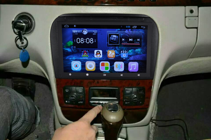 9" Android Headunit Autoradio Head Unit Car Stereo Mercedes Benz S CL ...