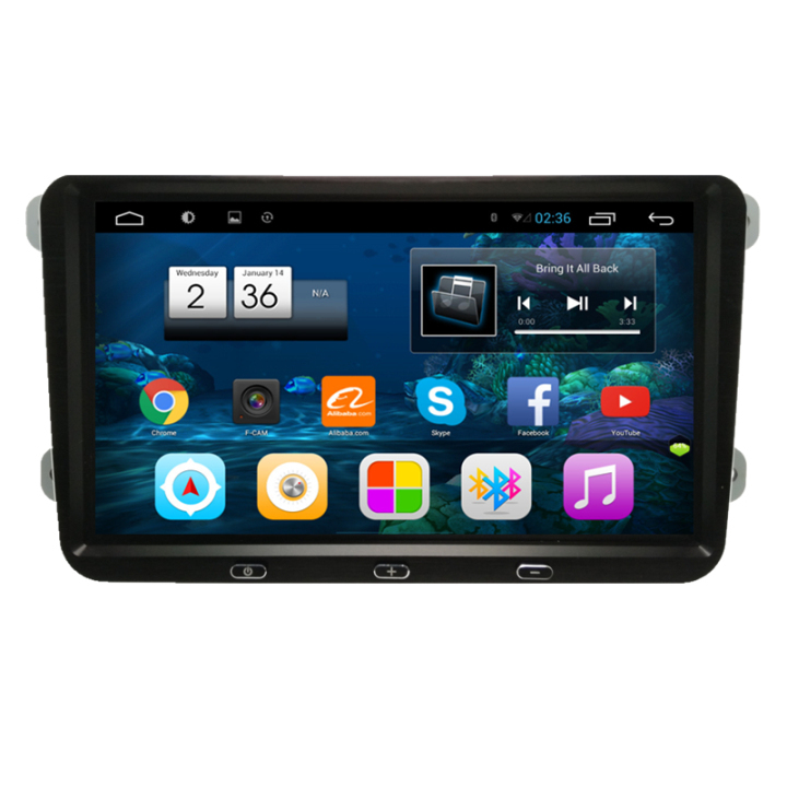 9" Android Autoradio Car Stereo Audio Head Unit Volkswagen VW Polo ...