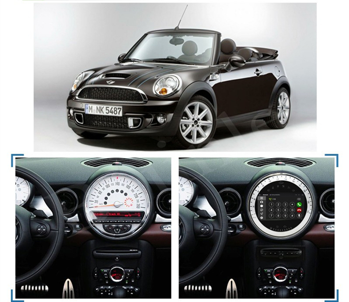 8" Android Car Multimedia GPS Navigation DVD Radio Audio Mini Cooper ...