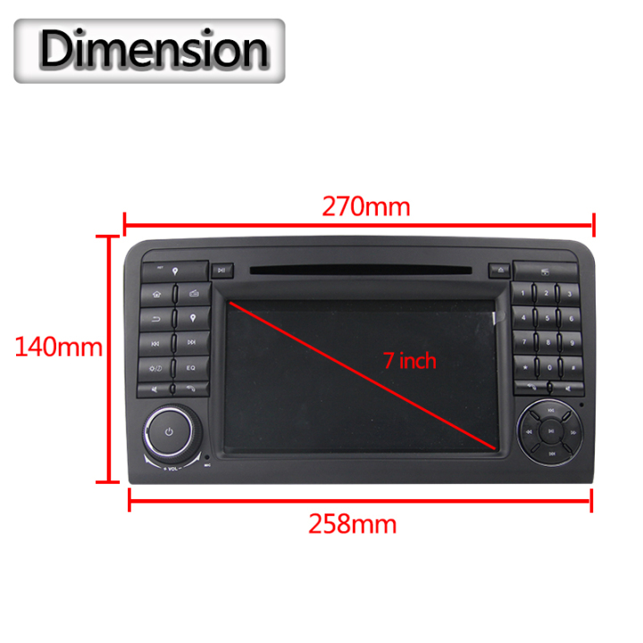 7" Android Screen Car Stereo Radio Audio GPS Navigation Head Unit ...