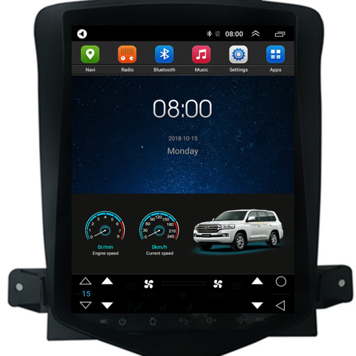 9.7" Tesla Style Android Car Multimedia Stereo Radio Audio DVD GPS ...