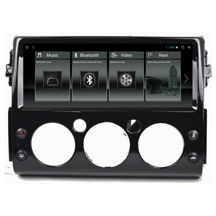 12.3" Android Car Multimedia Stereo GPS Navigation DVD Audio for Toyota ...