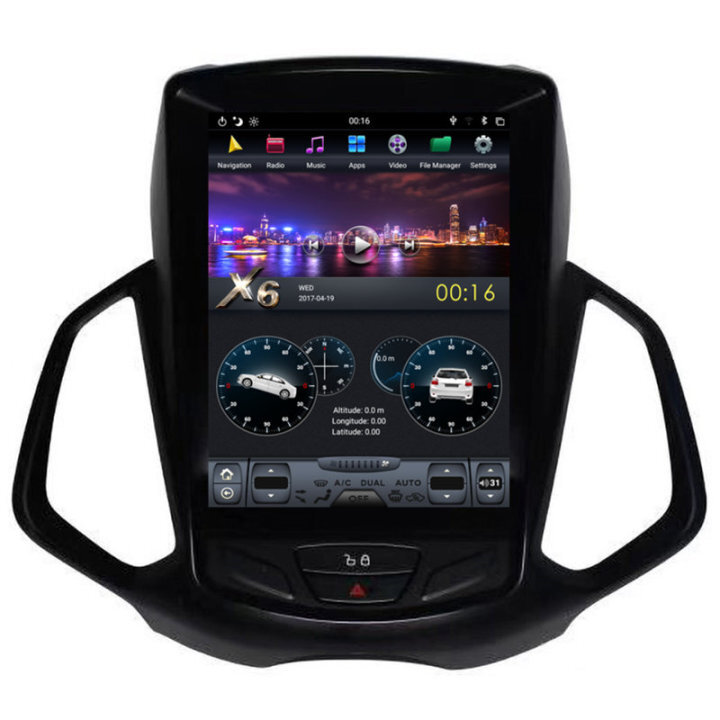 10.4" Tesla Style Android Car Stereo Radio Audio DVD GPS Navigation ...