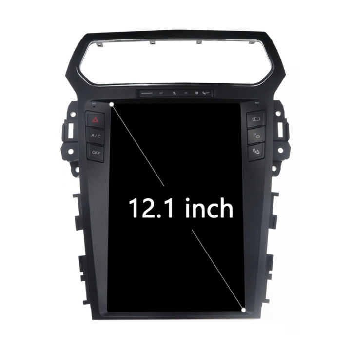 12.1" Vertical Screen Tesla Android Radio Audio Car Stereo DVD GPS ...