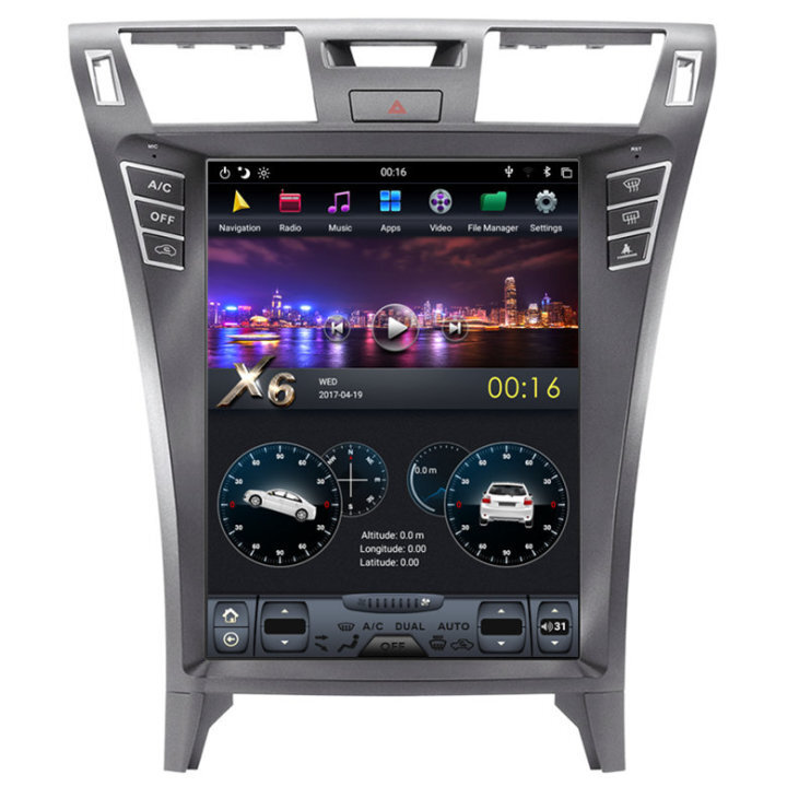 12.1" Tesla Style Android Car Multimedia Stereo Radio Audio DVD GPS ...
