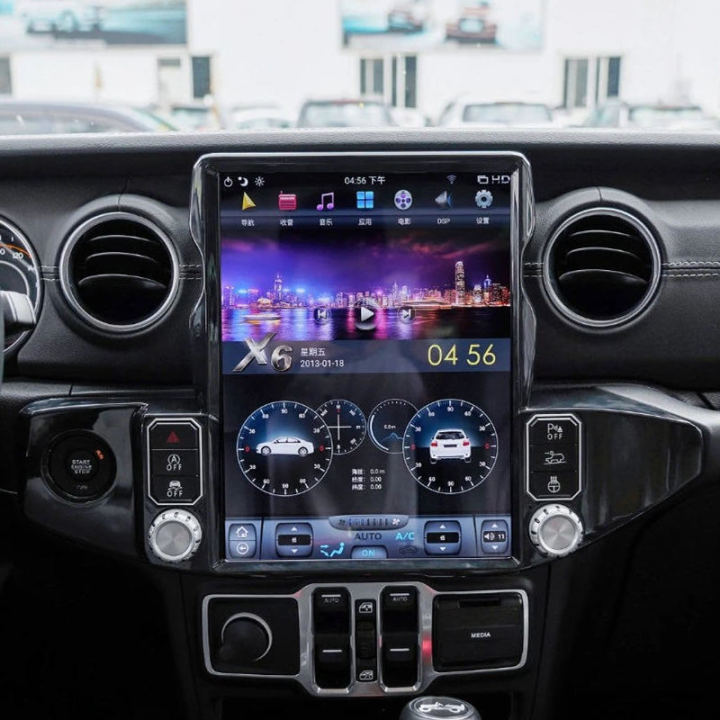 13" Tesla Style Android Car Stereo Radio Audio GPS Navigation Head Unit ...