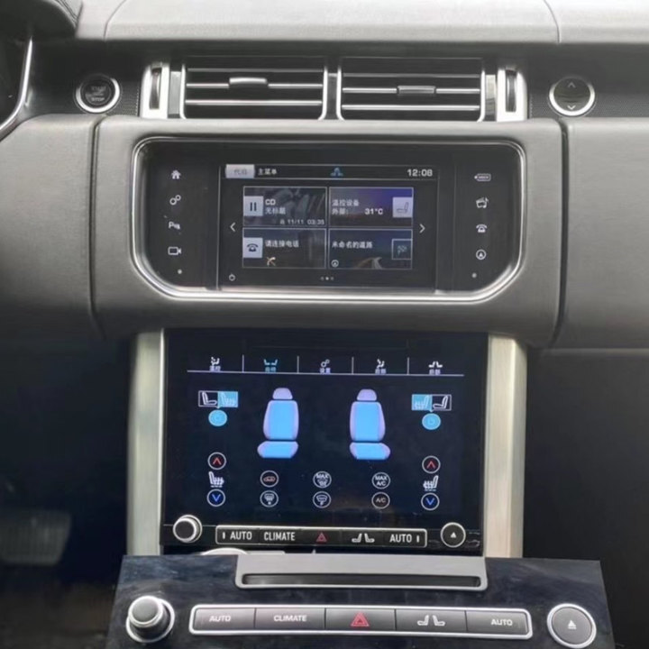 10" Climate Control Touch Screen AC Panel Upgrade Replacement Range ...