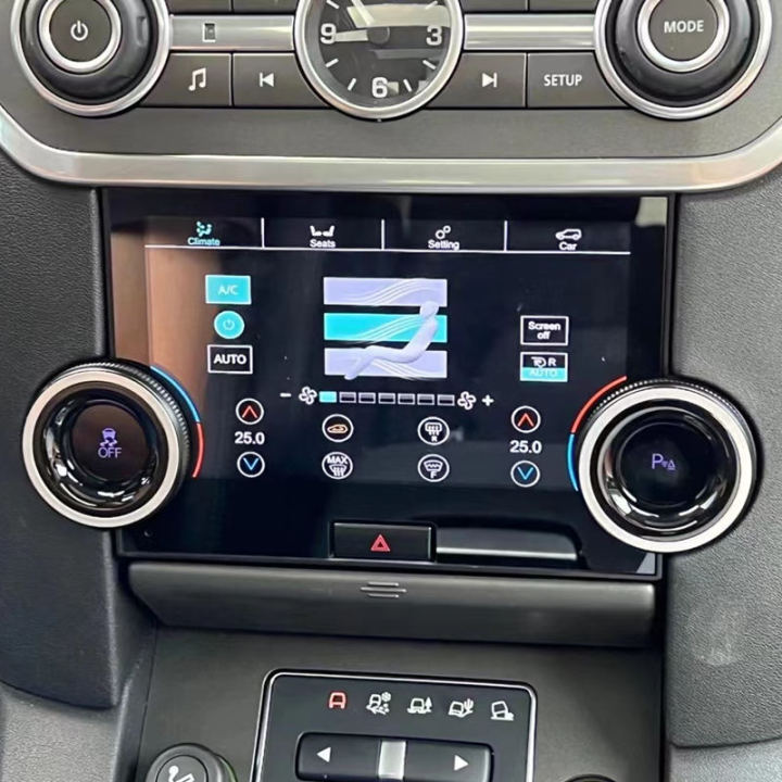 7" LCD Display Climate Control Touch Screen AC Panel Upgrade ...