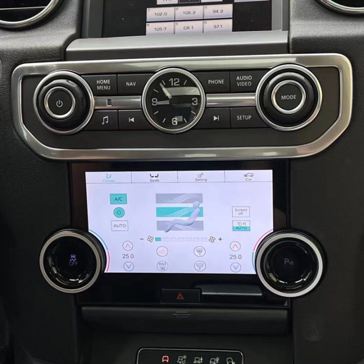 7" LCD Display Climate Control Touch Screen AC Panel Upgrade ...