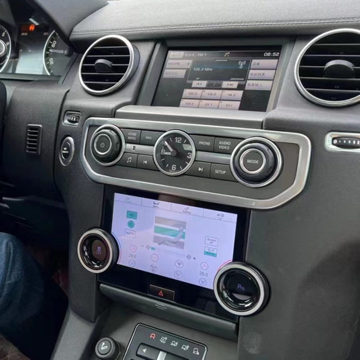 7" LCD Display Climate Control Touch Screen AC Panel Upgrade ...