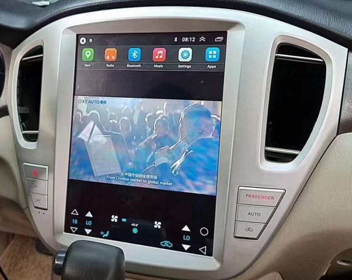 12.1" Tesla Style Android Car Stereo Radio Audio GPS Navigation Head ...