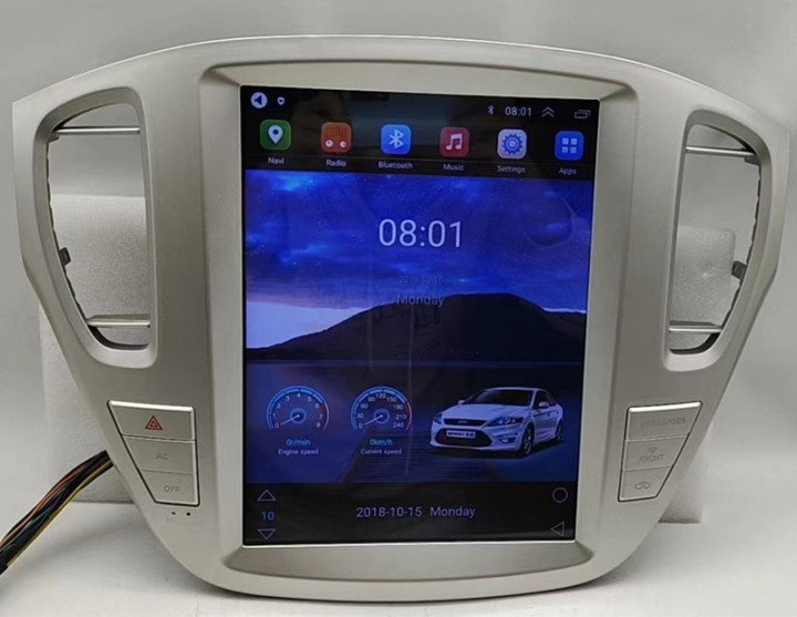 12.1" Tesla Style Android Car Stereo Radio Audio GPS Navigation Head ...