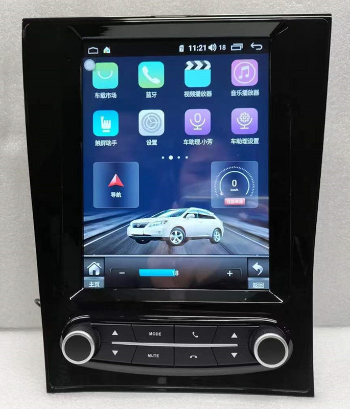 9.7" Tesla Style Android Car Stereo Radio Audio GPS Navigation Head ...