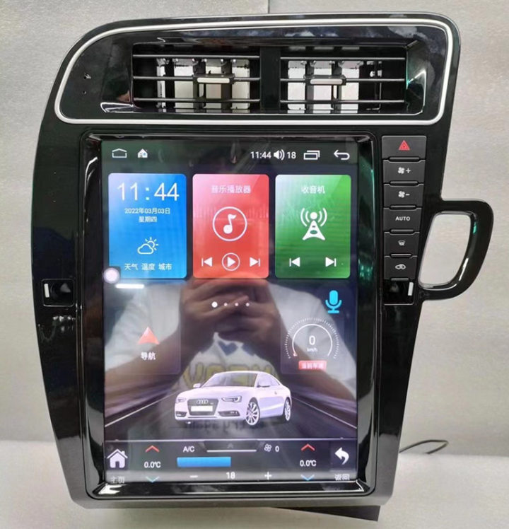 12.1" Tesla Screen Android Car Stereo Radio Audio GPS Navigation Head ...