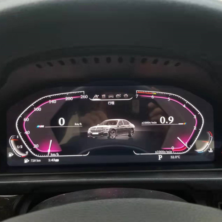 12.3" LCD Instrument Cluster Digital Dash Panel Dashboard Replacement ...