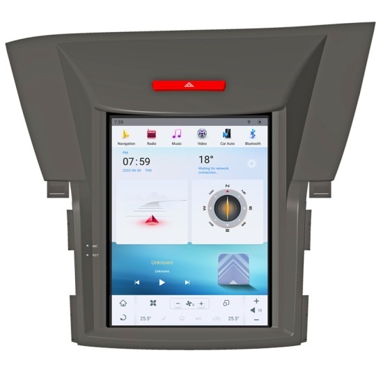 qualcomm snapdragon tesla screen car stereo radio gps navigation head ...