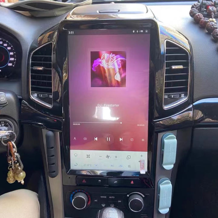 136 Tesla Style Screen Android Car Stereo Radio Audio Gps Navigation Head Unit Replacement