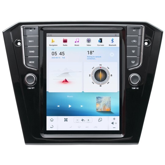 qualcomm snapdragon tesla screen android car stereo gps navigation head ...