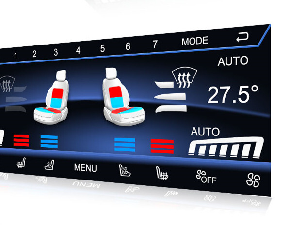 8.8" Climate Control Touch Panel AC Screen Upgrade Replacement BMW 5 ...