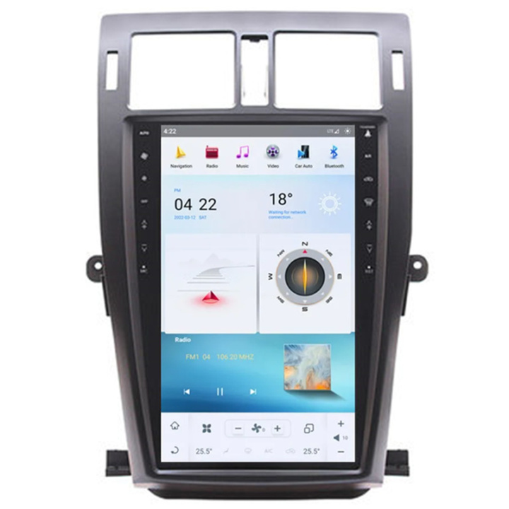 13.6" Tesla Style Screen Android Car Stereo Radio GPS Navigation Head ...