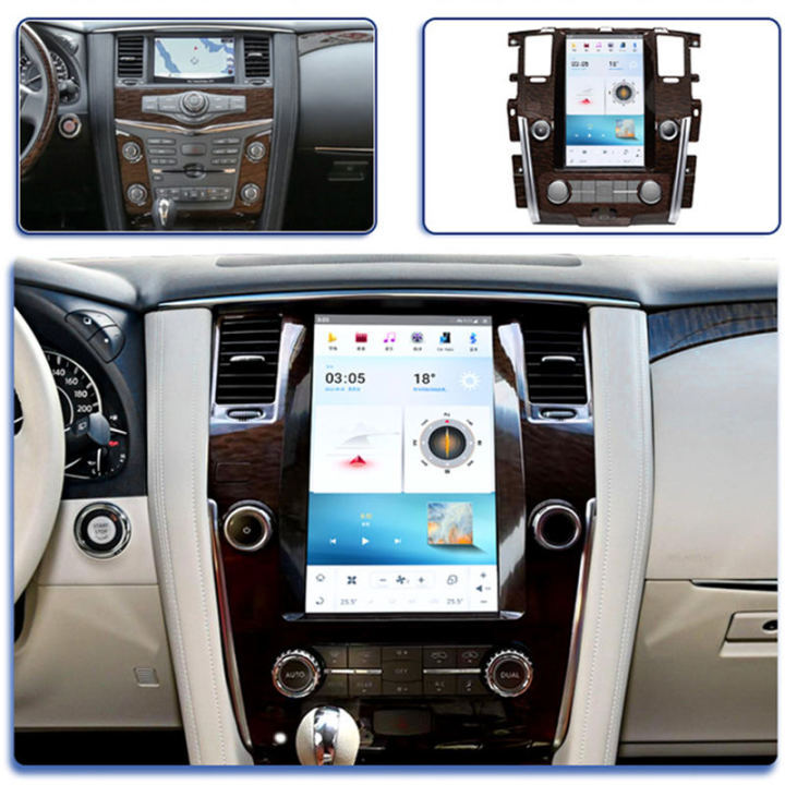 13.6" Tesla Style Screen Android Car Stereo Radio Audio GPS Navigation ...
