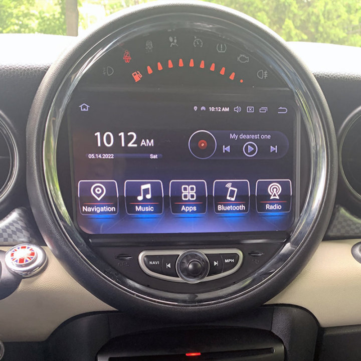 8" Android Car Multimedia GPS Navigation DVD Radio Audio Mini Cooper ...