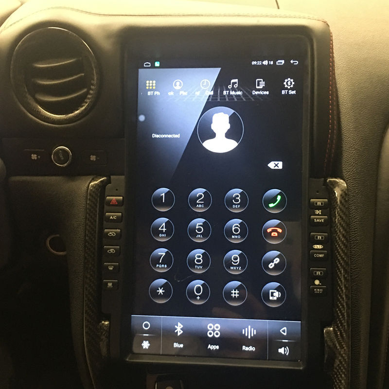 13.3" Tesla Screen Android Car Stereo Radio Audio GPS Navigation Head ...