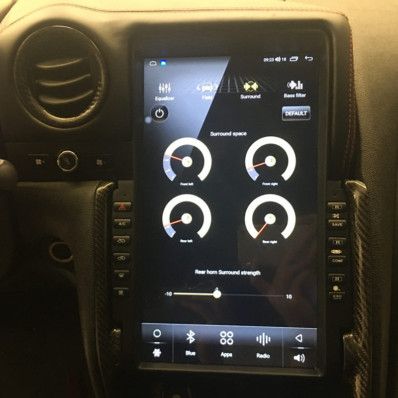 13.3" Tesla Screen Android Car Stereo Radio Audio GPS Navigation Head ...