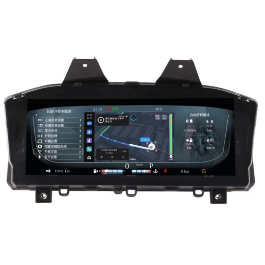 lcd instrument dashboard ac panel touch screen upgrade replacement