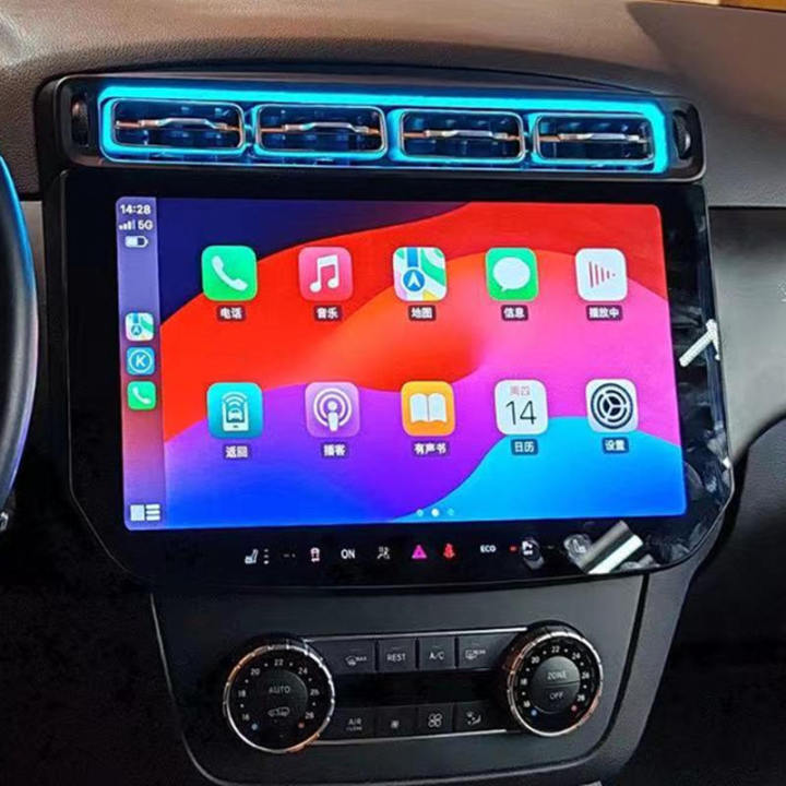 13.3" Android Screen Car Stereo Radio GPS Navigation Head Unit SatNav ...